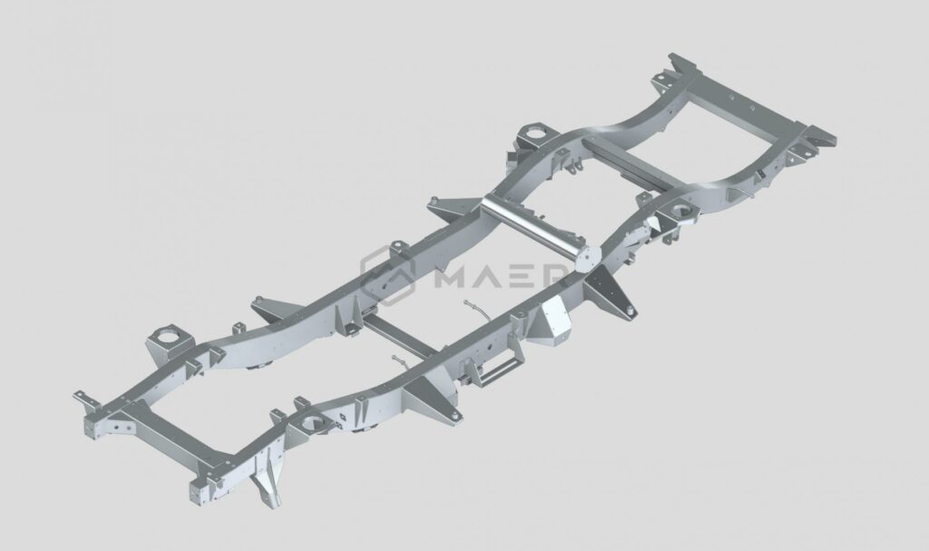 Land Rover Discovery II gegalvaniseerd chassis – Chassiswissel.nl